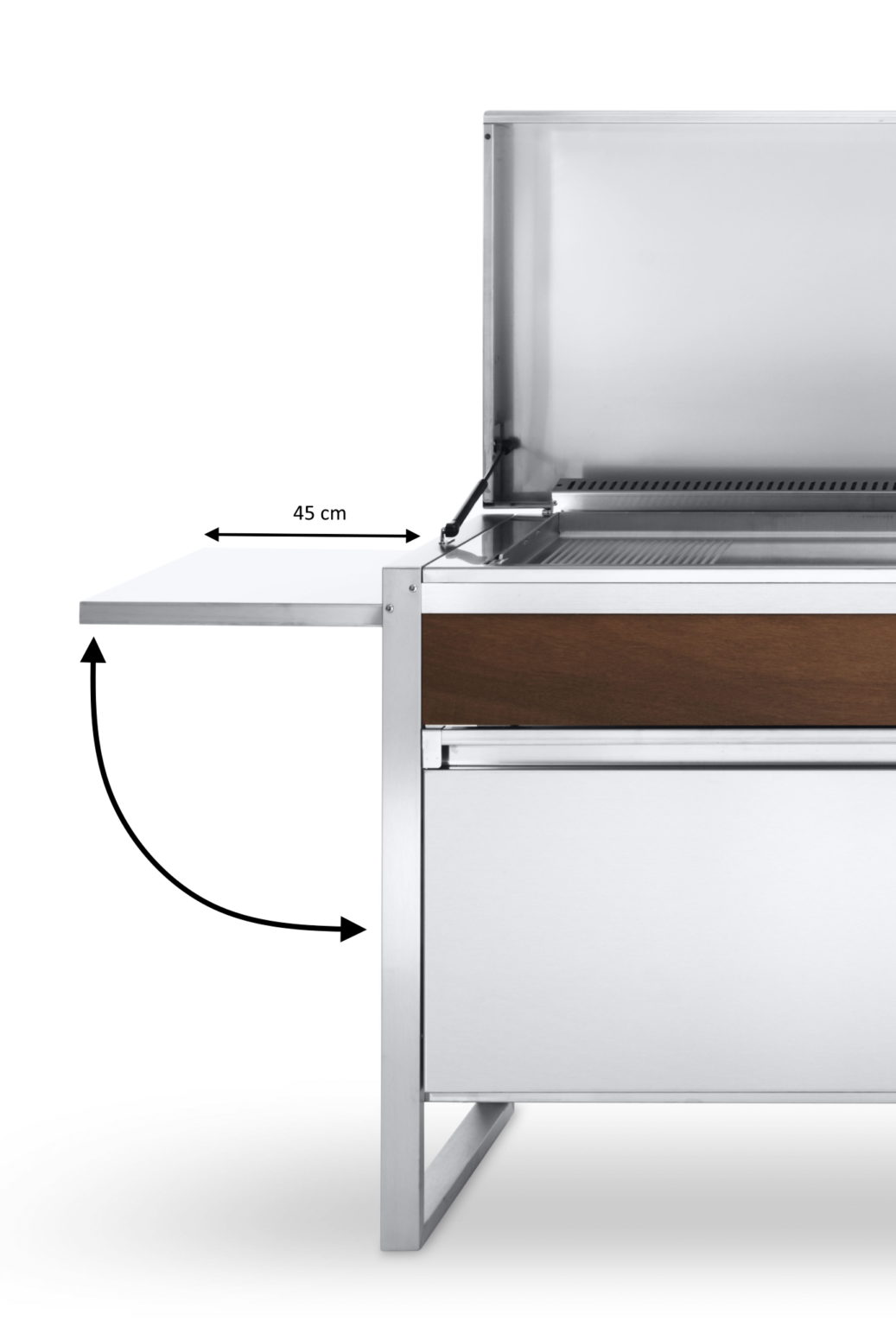 Tablette rabattable In Flap - Plancha Planet